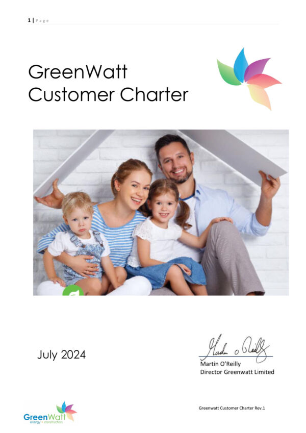 SEAI Registered One Stop Shop Contractor | Greenwatt